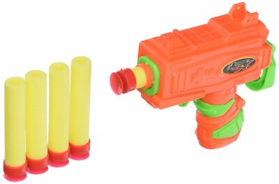 Ultra Foam Shot Power Shot Foam Blaster Toy Dart Gun with 5 Soft Foam ...