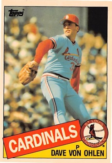 1985 Topps Tiffany #177 Dave Von Ohlen p2s-15143 | eBay