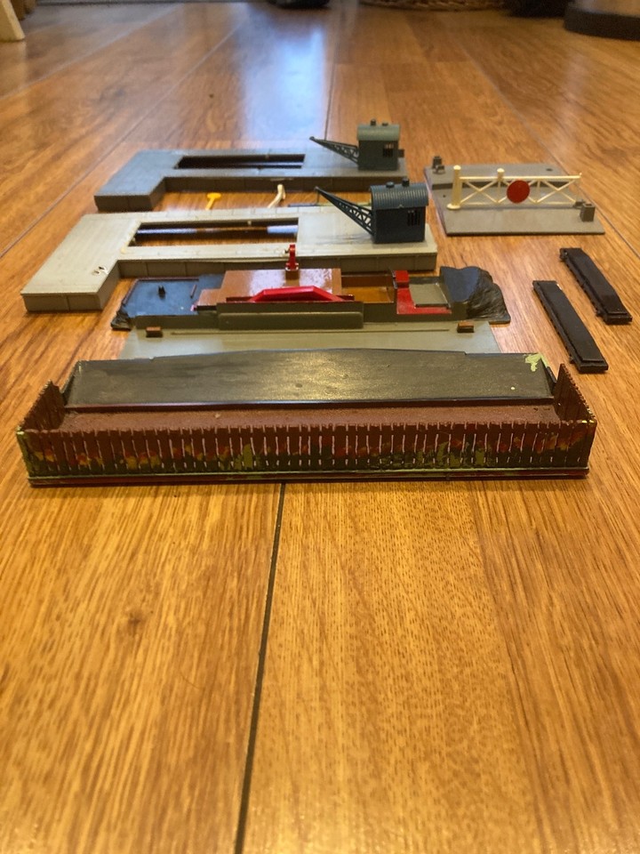 Vintage Train Set Job Lot sidings platform crossing Lima Hornby Spares ...