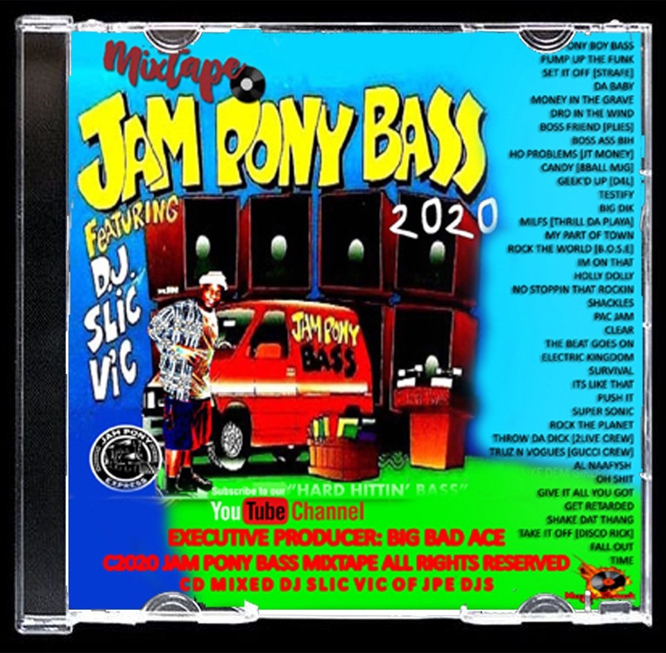 DJ SLIC VIC JPE - JAM PONY BASS MIXTAPE c2020 | eBay
