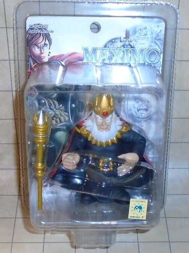 Maximo King Achille Figure NIB Capcom - Toycom Mini-Figures | eBay