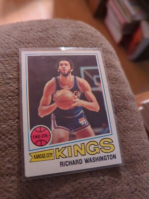 1977-78 Topps - Gray Back #78 Richard Washington (RC) | eBay
