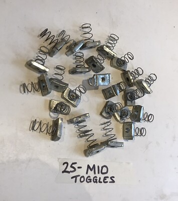 M10 Long spring toggles ZEBEDEEs | eBay UK