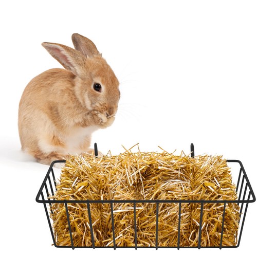 2X Rabbit Hay Feeder Racks Decorative Hay Feeder for Rabbit Hay Cage ...