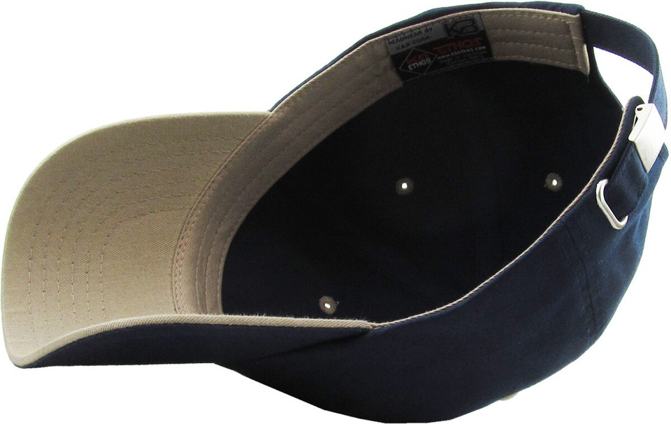 ABC Letter Embroidery INITIAL Navy Dad Hat Baseball Cap Adjustable | eBay