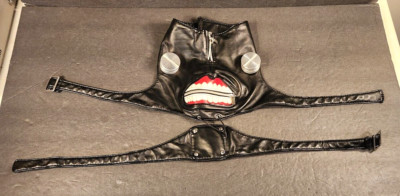 KANEKI KEN EYE PATCH TOKYO GHOUL ANAMIE COSPLAY MASK PATENT LEATHER ...