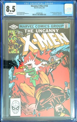 Uncanny X-Men #158 - CGC 8.5 - White Pages - Marvel 6/82 - 1st Rogue in ...