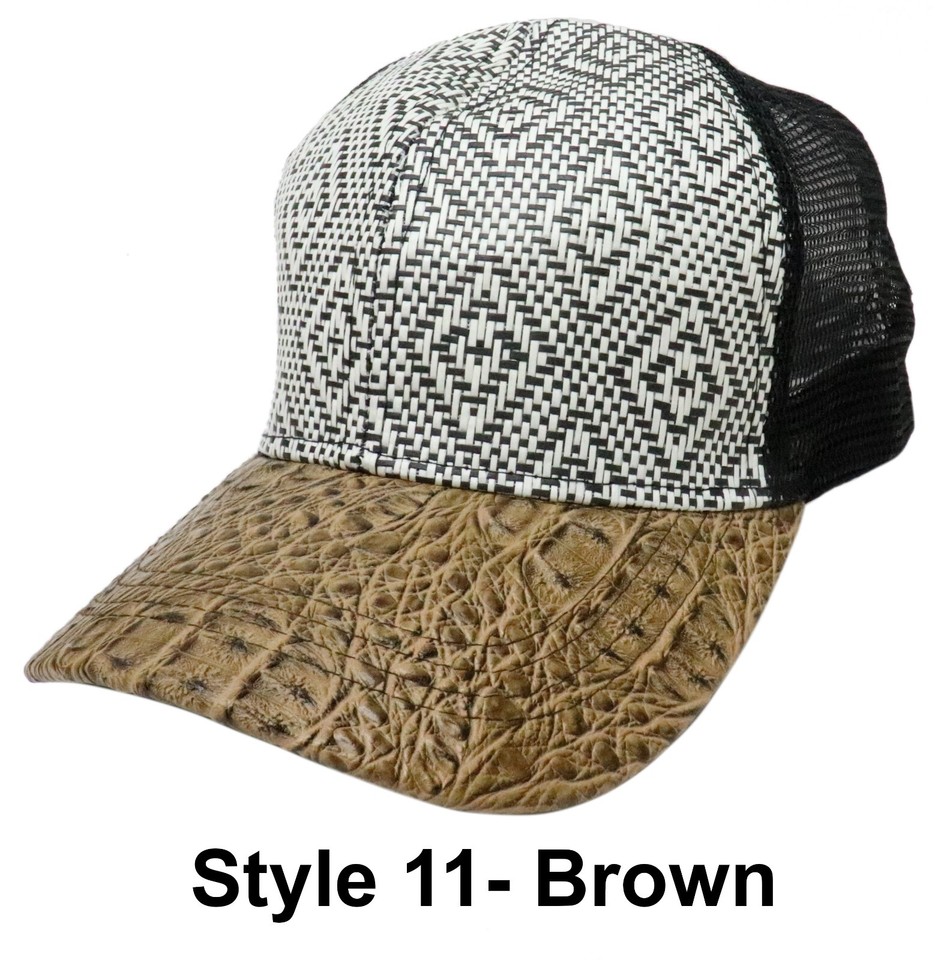 Men Women New Wicker Straw Woven Baseball Cap Curved Visor Summer Hat ...