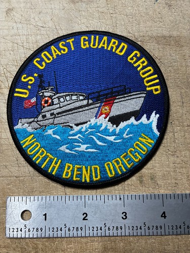 1980s/1990s/2000s? US COAST GUARD PATCH-USCG GROUP-NORTH BEND OREGON ...