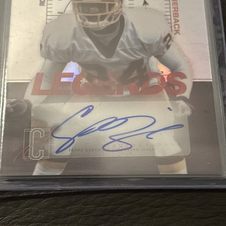CHAMP BAILEY 2025 TOPPS SIGNATURE CLASS DRAFT LEGENDS AUTOGRAPH AUTO | eBay