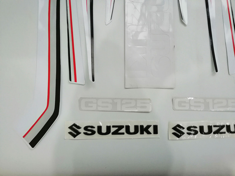motorcycle sticker for Suzuki GS125 decal Sticker Full Set | eBay