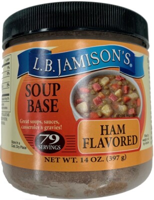 L.B. Jamison's Ham Flavored Soup Base 14 oz | eBay