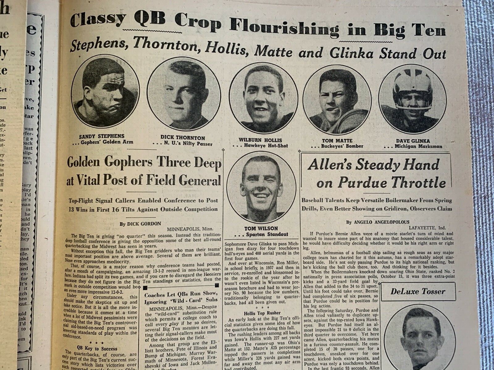 1960 The Sporting News- Green Bay Packers Vince Lombardi, Sandy ...