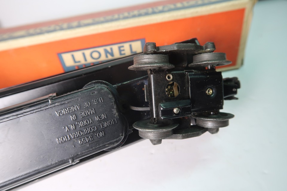 Vintage Lionel 3469 automatic dump car toy train car | eBay