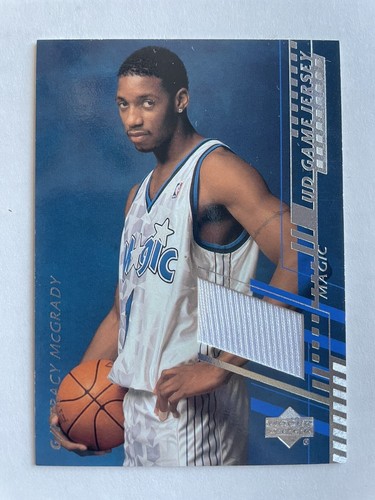 Tracy McGrady 2000-01 Upper Deck Game Used Jersey TM-H | eBay