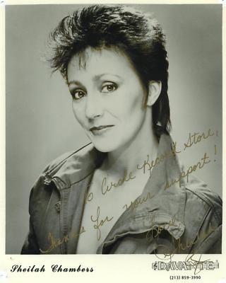 Sheila Chambers aka Shea Chambers autographed pub photo from 86/87 | eBay