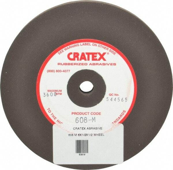 Cratex 6" Diam x 1/2" Hole x 1/2" Thick, Surface Grinding Wheel | eBay