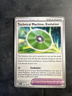 2023 Pokemon Paradox Rift Trainer Tool Technical Machine: Evolution 178 ...