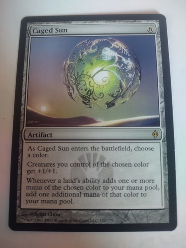 MTG Caged Sun New Phyrexia 132/175 Regular Rare for sale online | eBay