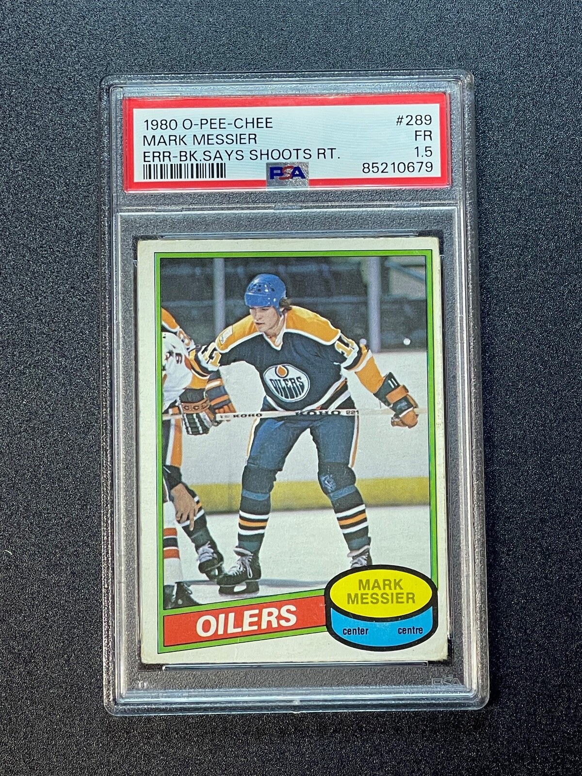 1980 OPC Mark Messier Rookie Card PSA 1.5 Fair | eBay