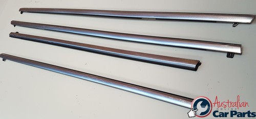 Chrome Door Window Belt Mould Set Genuine suits Holden Sedan Commodore ...