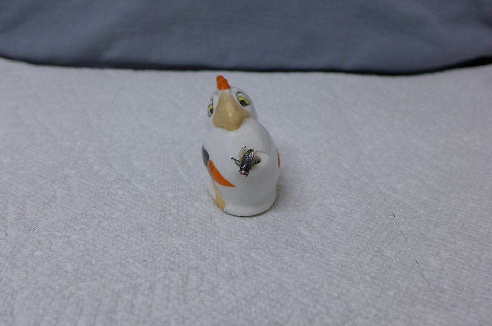 BT Sewing Vintage Figural Porcelain Tape Measure Bird with fly | eBay