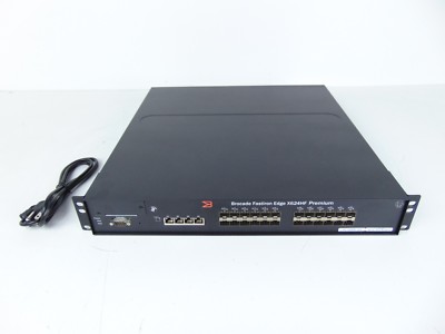 Brocade Foundry FESX624HF-PREM Switch with FESX624-L3U-IPV4 Software ...