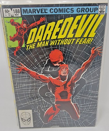 DAREDEVIL #188 STONE 1ST APPEARANCE *1982* 9.4 | eBay
