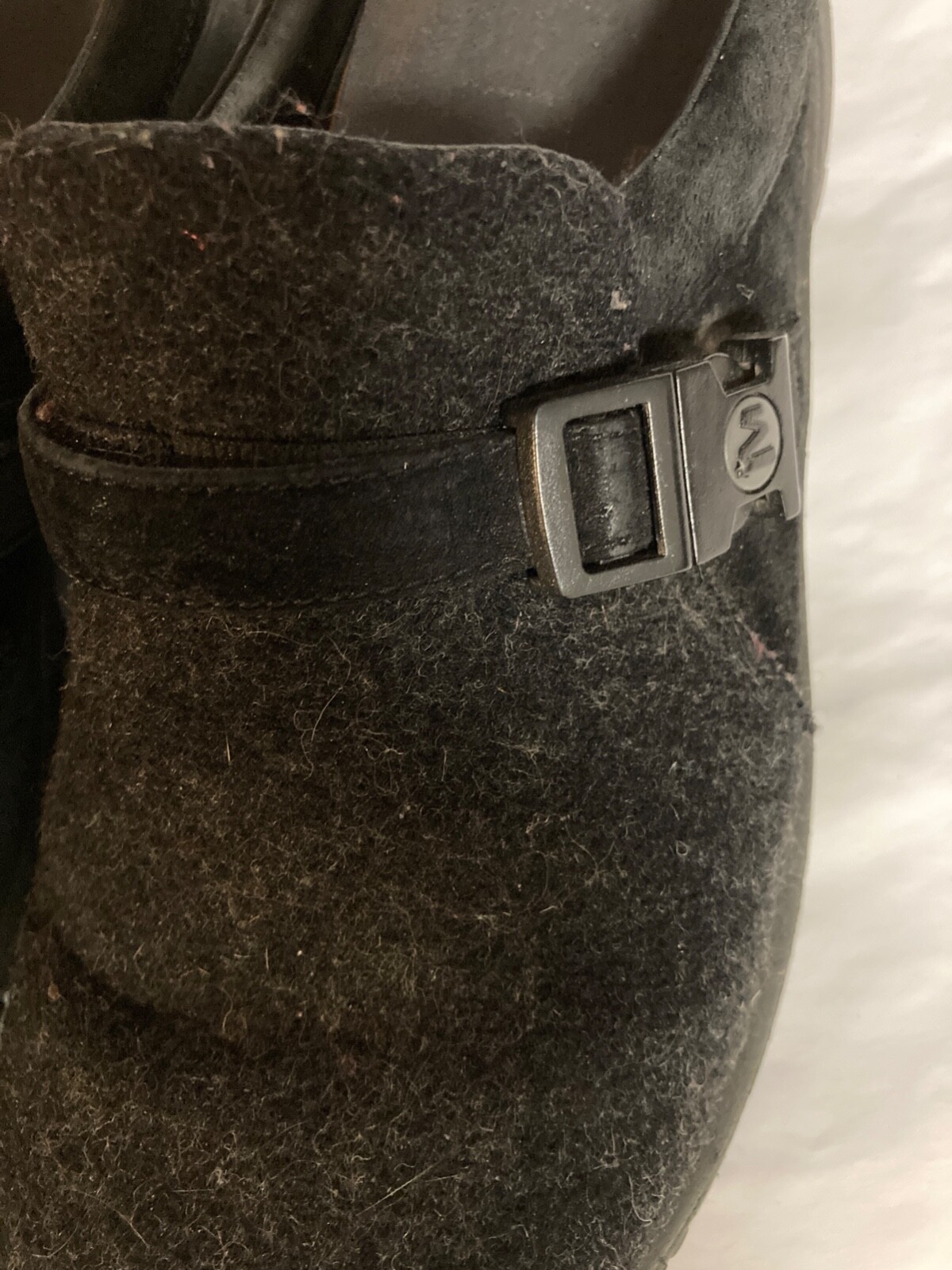 MERRELL Women's Encore Groove Wool MULE Slip-on Black… - Gem