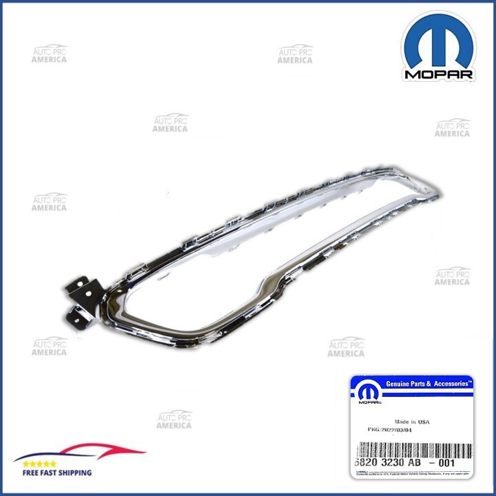 Genuine OEM Mopar Bumper Trim For 2014-15-16-17-2018 Jeep Cherokee ...