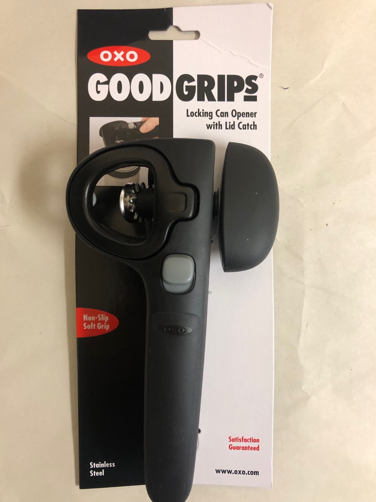 OXO Good Grips Locking Can Opener with Lid Catch | eBay