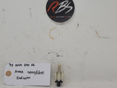 Volvo 1993 240 DL Trunk Open/Close Indicator | eBay
