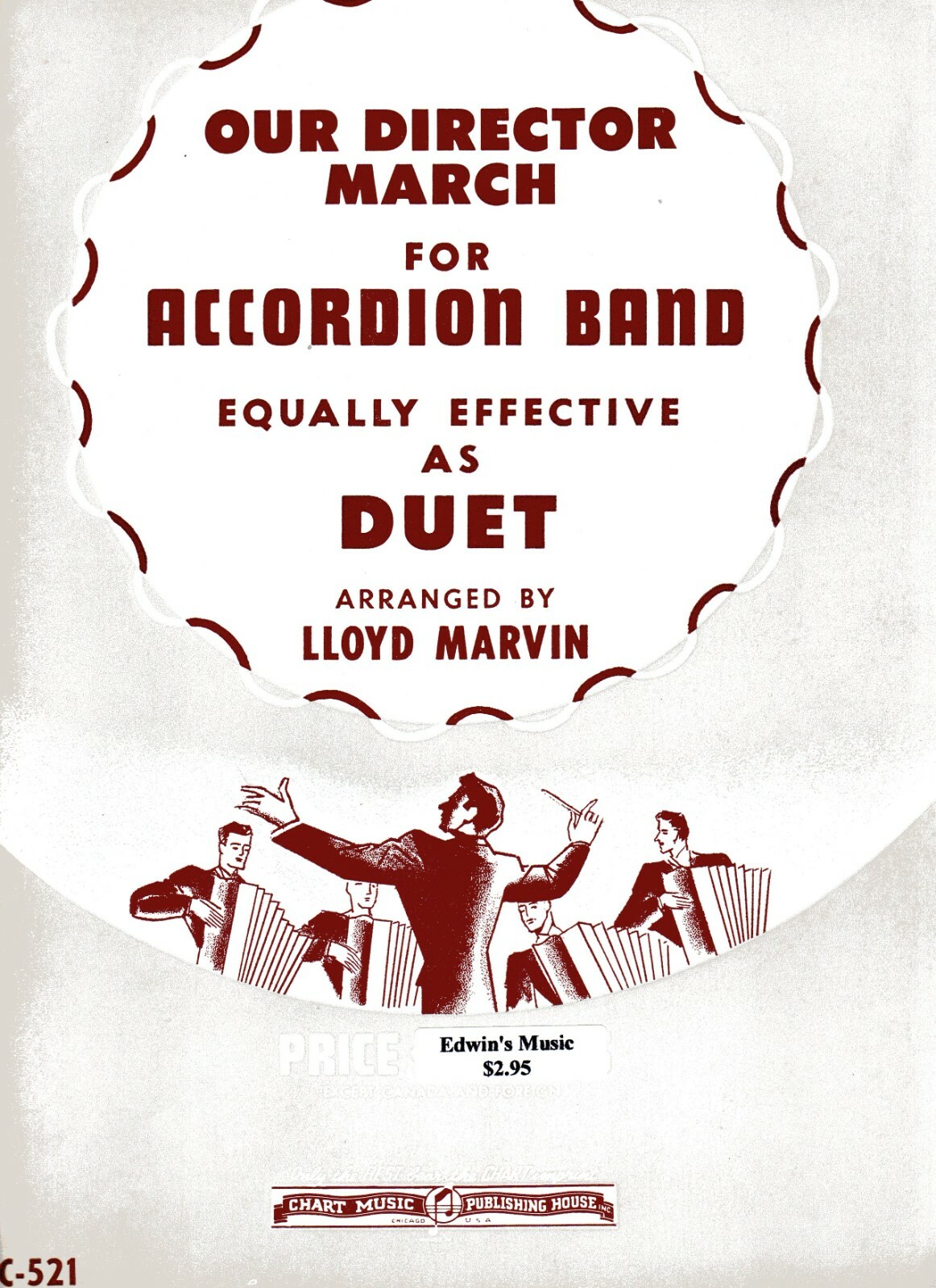 "OUR DIRECTOR March" by F. E. Bigelow Arr. by Louis Iorio - 3 Pages ...