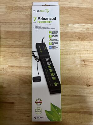 NEW - TrickleStar 7 Outlet Advanced Power Strip, with LIFETIME WARRANTY ...