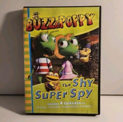 Buzz & Poppy The Shy Super Spy (DVD, 2003) Christian Integrity Pub USA ...