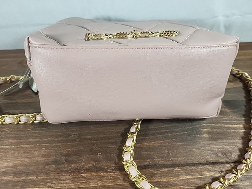 Bebe Zaza Rhinestone Logo Small Crossbody Bag With Chain Strap | eBay