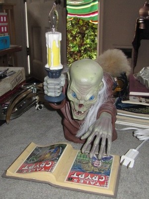 Tales From The Crypt Candelabra Crypt Keeper Light Up Halloween 1996 | eBay