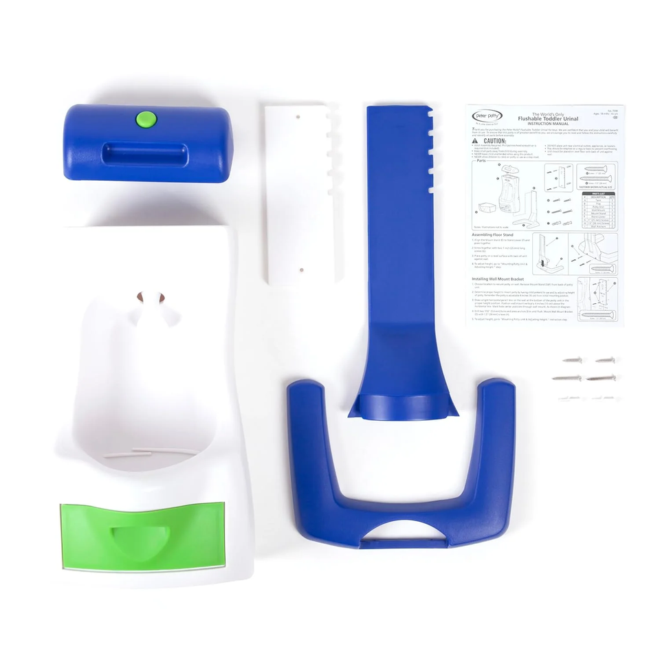 Peter Potty Toddler Urinal | Real Water Flush | Best potty training for ...