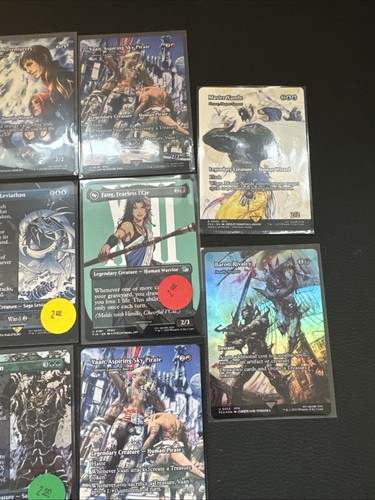 MTG Final Fantasy Lot of 17 Borderless Card Lot | eBay