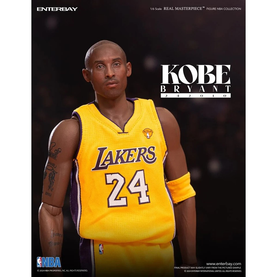 ENTERBAY 1/6 Real Masterpiece NBA KOBE BRYANT Action Figure Pre-order ...