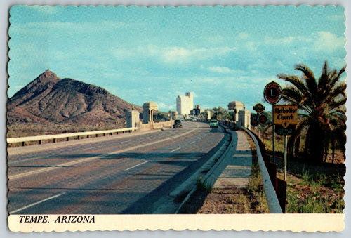 Tempe, Arizona - Phoenix & Mesa, Tempe Bridge - Vintage Postcard 4x6 | eBay