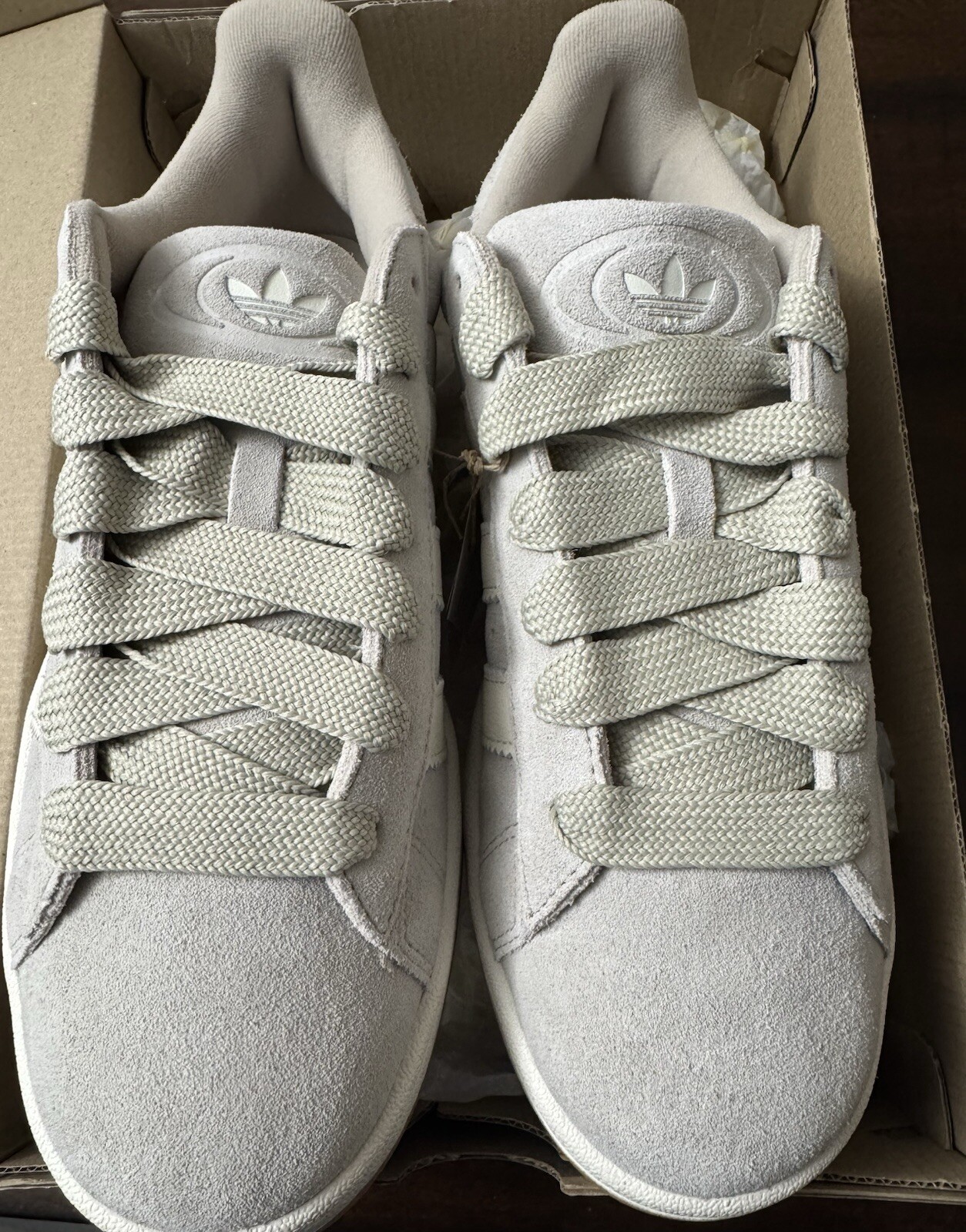 Adidas Originals Campus 00s Wonder White Gum ID1435 Mens Casual Shoes ...