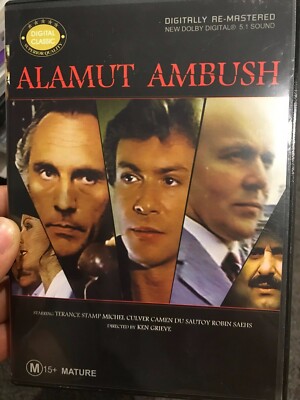 The Alamut Ambush region 4 DVD (1986 Terence Stamp drama tv movie) rare ...