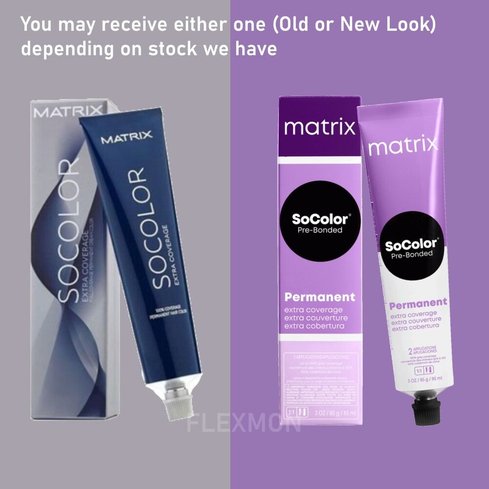 Matrix SoColor Beauty Extra Coverage Color 3oz or Creme Developer ...