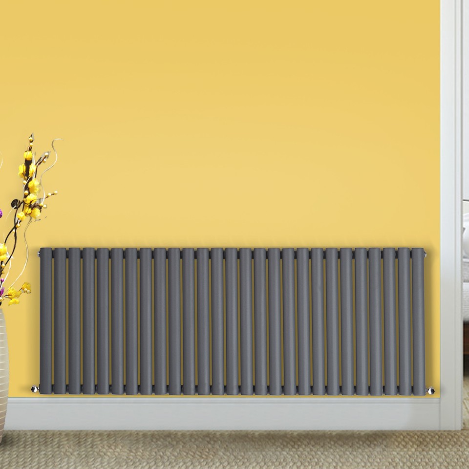 Horizontal Vertical Oval Column Designer Radiator Central Heating Rad ...