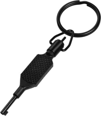 4" Universal Standard Handcuff Key, Flat Knurled Swivel Key | eBay
