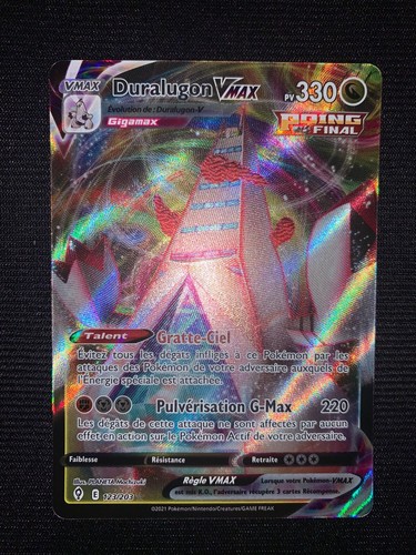 Carte Pokemon DURALUGON 123/203 Vmax Epée et Bouclier 7 EB07 FR NEUF | eBay