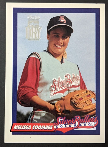 Melissa Coombes 1994 Coors Colorado Silver Bullets Baseball Card Light ...
