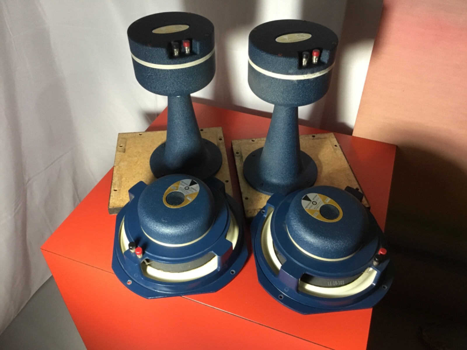 JBL Vintage C52 Opus Speakers (original Blue Components ) w / Custom ...