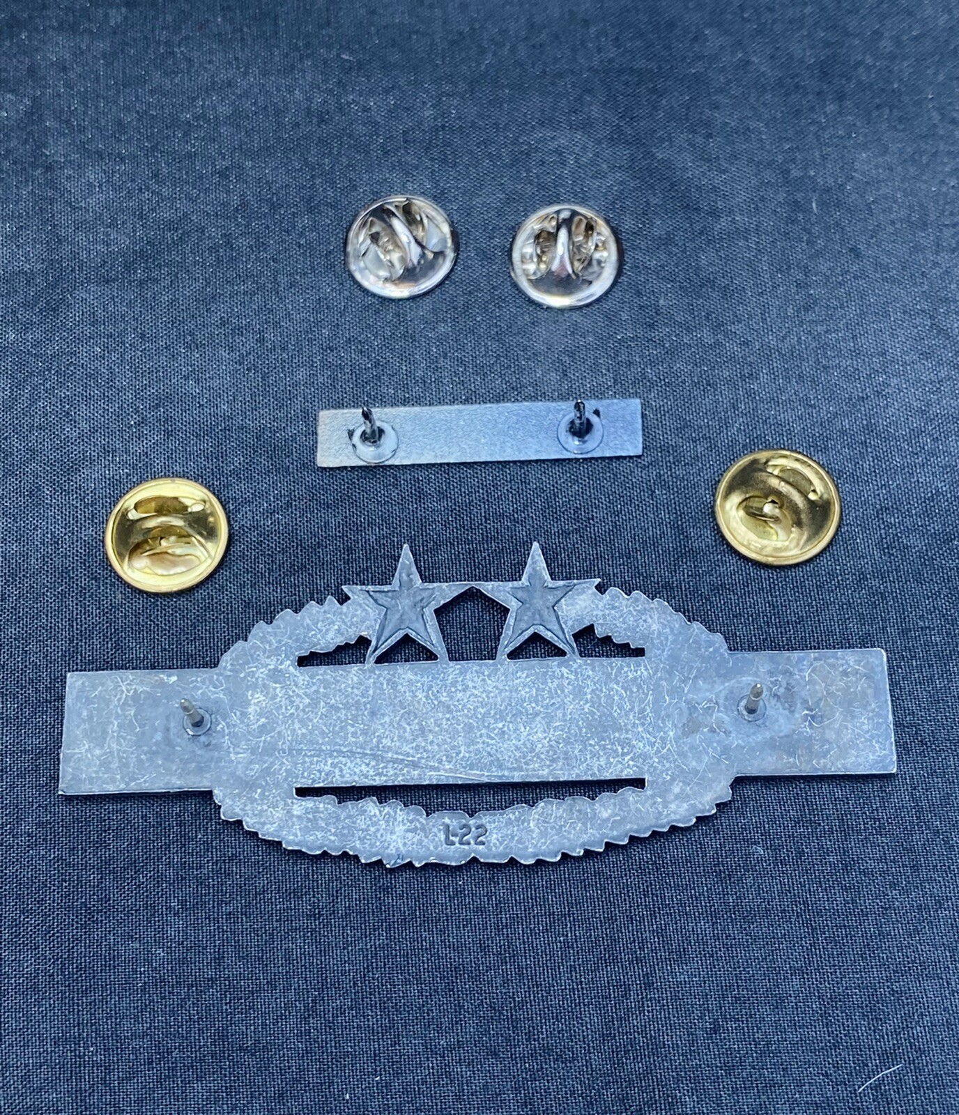 ARMY Insignia COMBAT INFINTRY BADGE CIB 3rd Award FULL SIZE + Lapel Hat ...